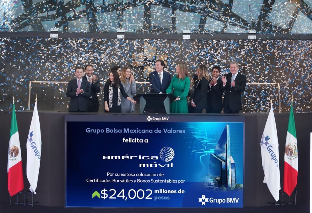 América Móvil emite su primer bono sostenible en la BMV | DPL News